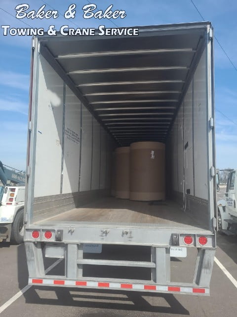 Heavy Load Shift in Oregon | Baker & Baker Towing & Crane Service