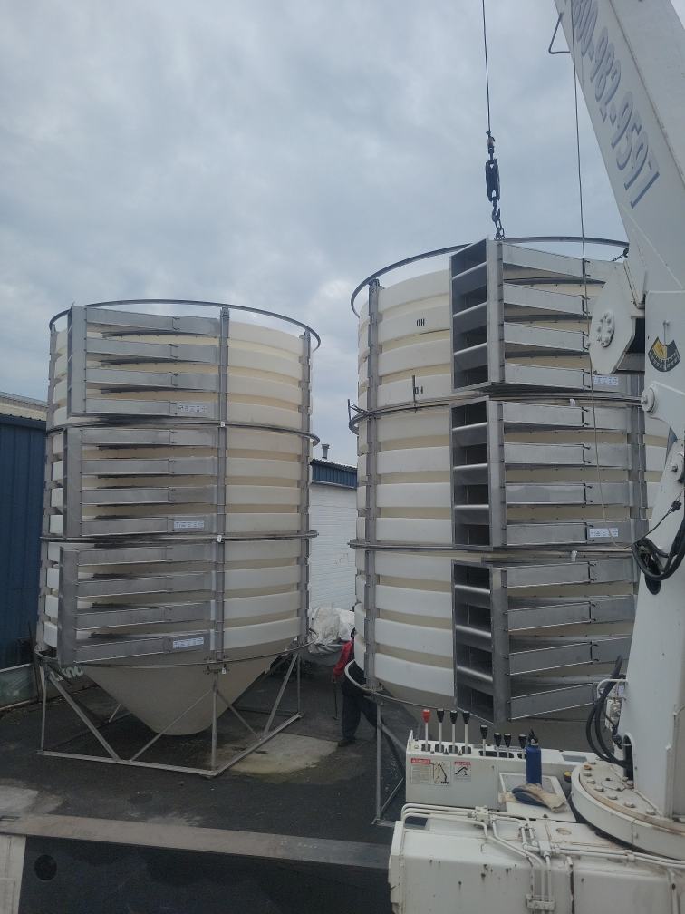 Portland Crane Company Lifts Water Treatment Devices