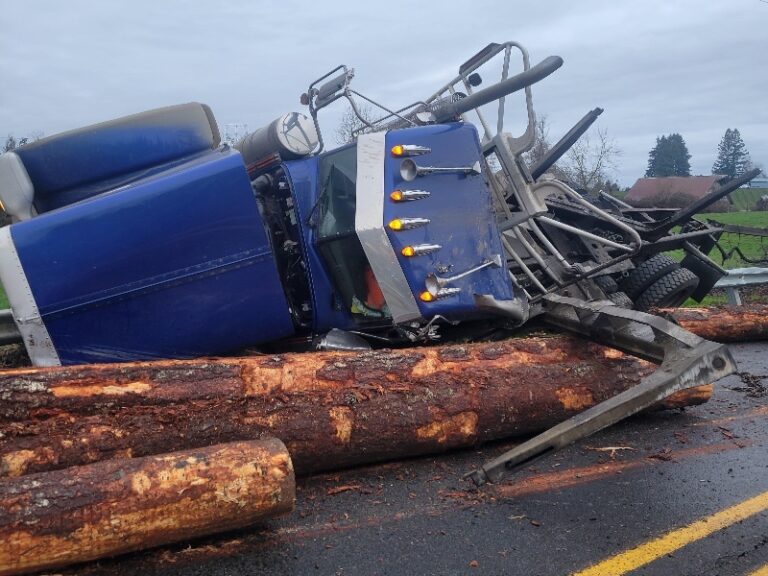 Hubbard Log Truck Rollover Recovery Saves the Day | Baker & Baker ...